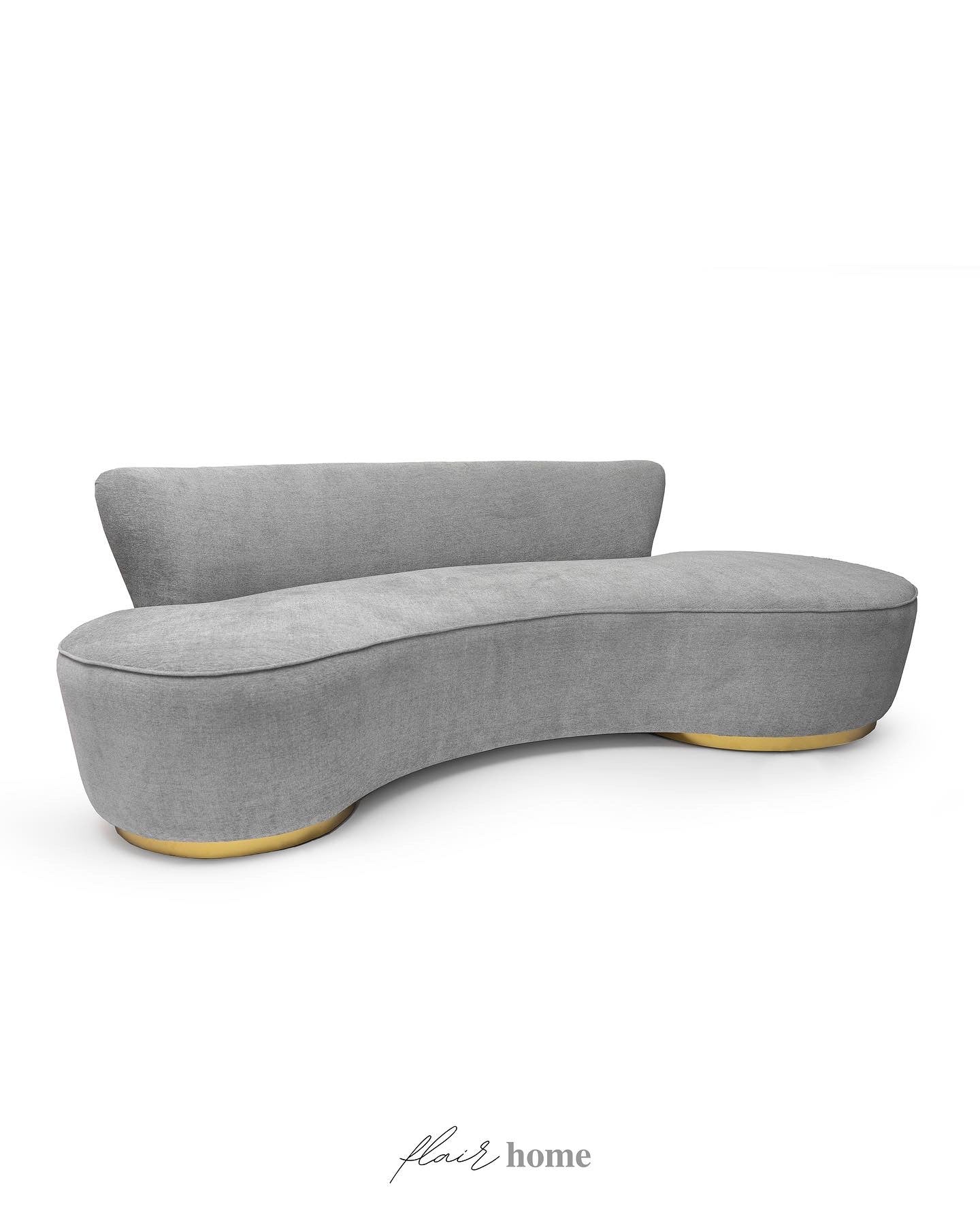 Cuddle curved sofa – Interior Flair